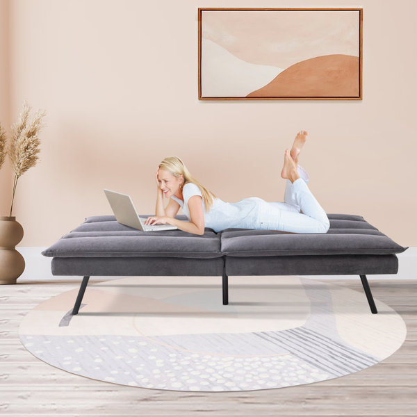 17 Stories Allantra 71.3" Convertible Sofa Bed, Futon sofa sleeper "& Reviews" | Wayfair